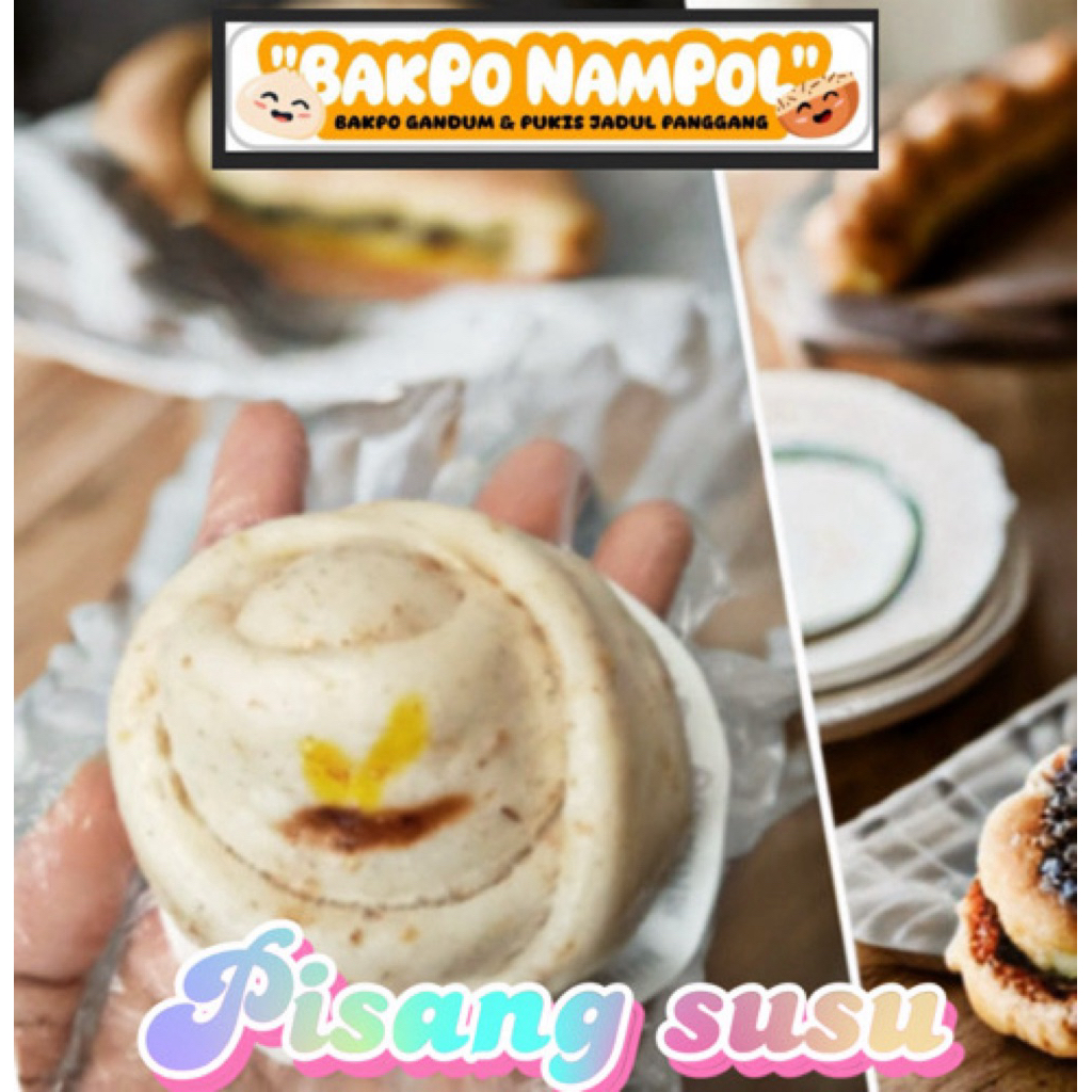 Jual Bakpao Nampol Varian Cream - Camilan Sehat | Shopee Indonesia
