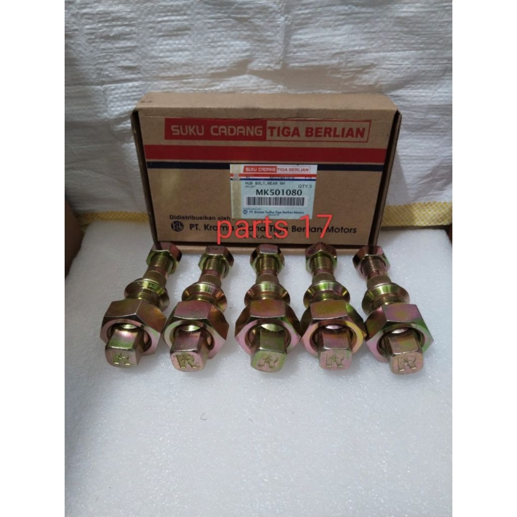 Jual BOLT RODA BAUT RODA BELAKANG KANAN MITSUBISHI PS125 CANTER PS136 ...