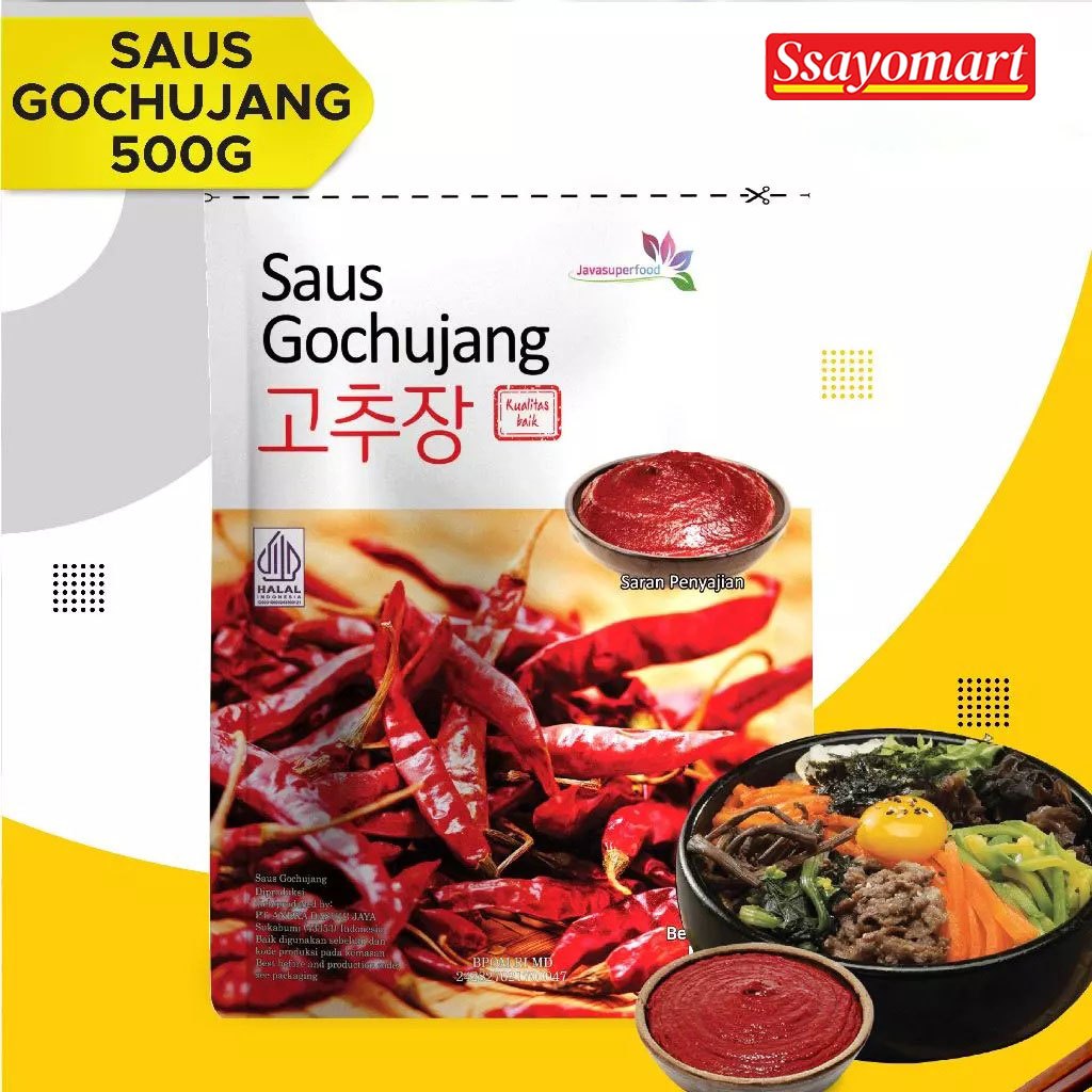 Jual Gochujang HALAL 500g / Gochujang Rasa Asli Korea/Sauce Sambel ...