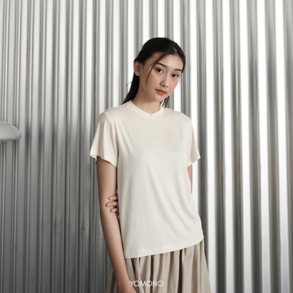 Jual YOMONO - Inner Basic Daleman Baju Lengan Pendek | Shopee Indonesia