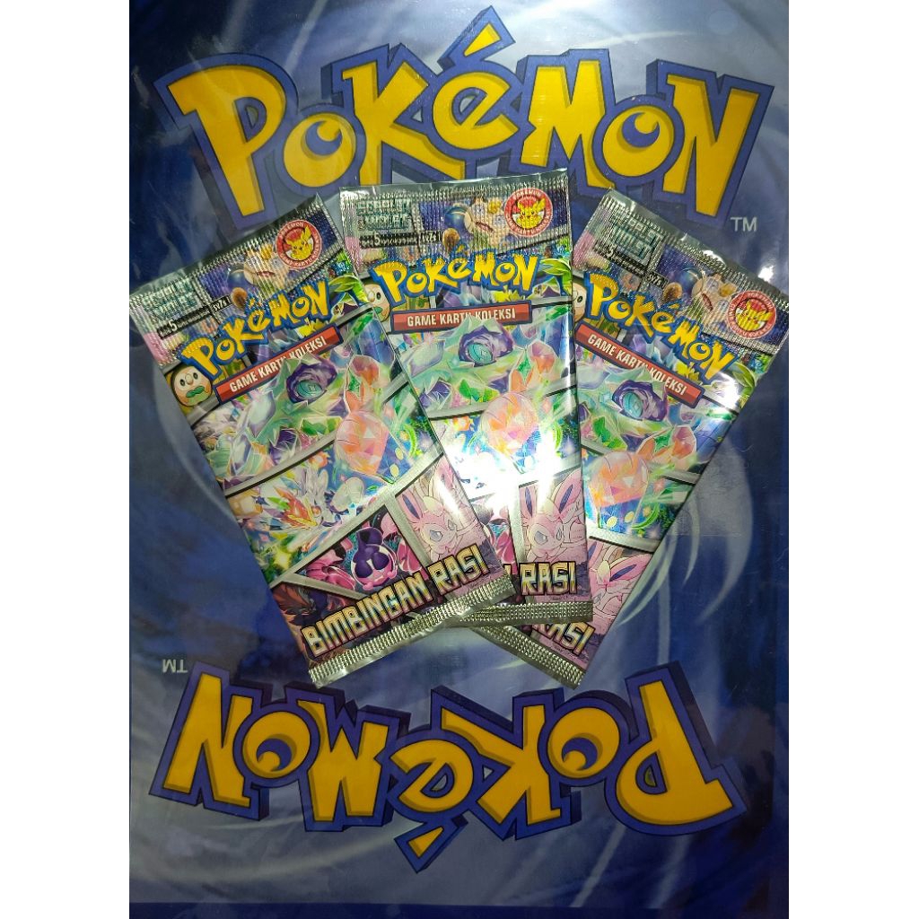 Jual LOOSE PACKS POKEMON INDONESIA - SV7S BIMBINGAN RASI (NON HOLO ...