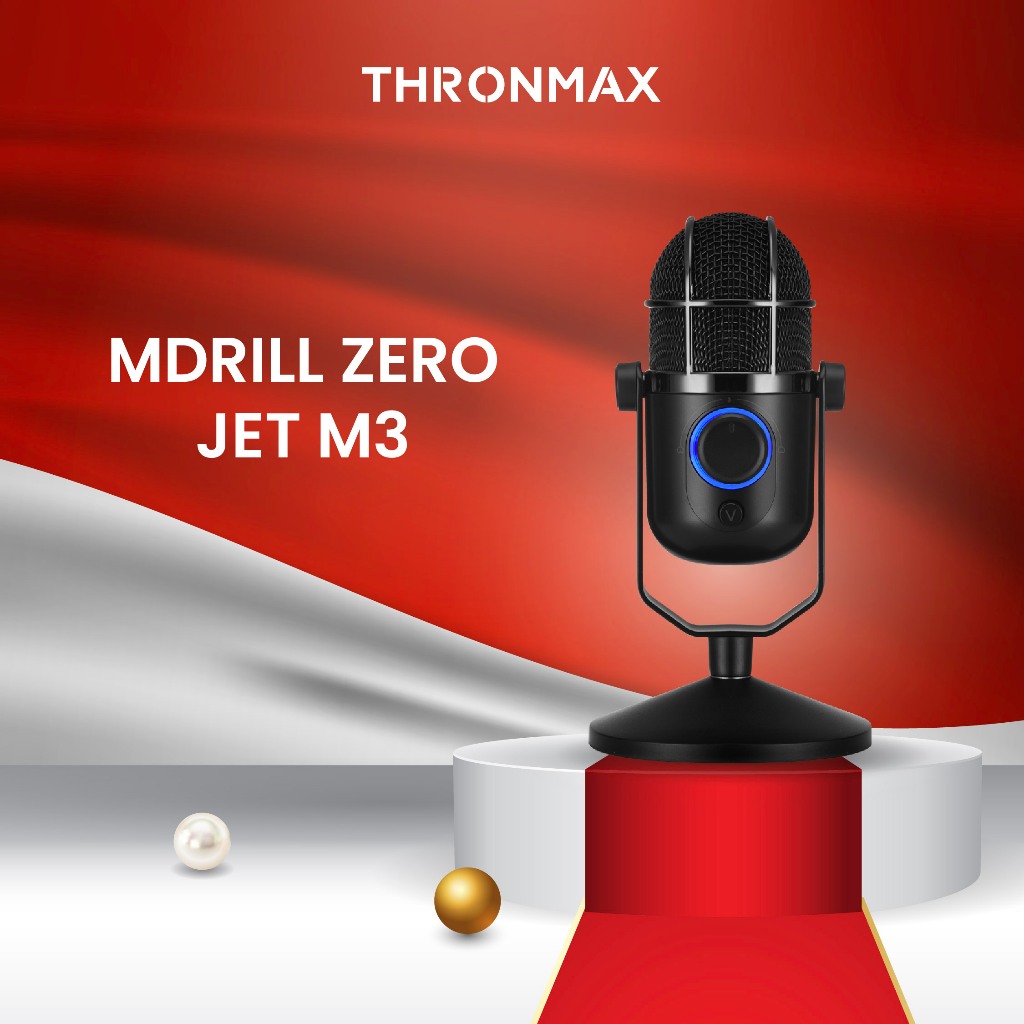 Jual Thronmax Microphone Mdrill Dome M3 USB | Shopee Indonesia