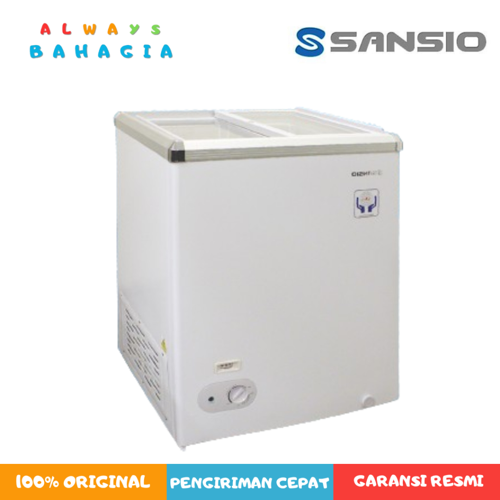 Jual Sansio SAN-118SF Sliding Glass Freezer Lift-Up & Sliding Flat Door ...