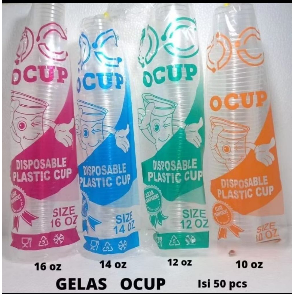 Jual Cup OC / Gelas (50pcs) | Shopee Indonesia