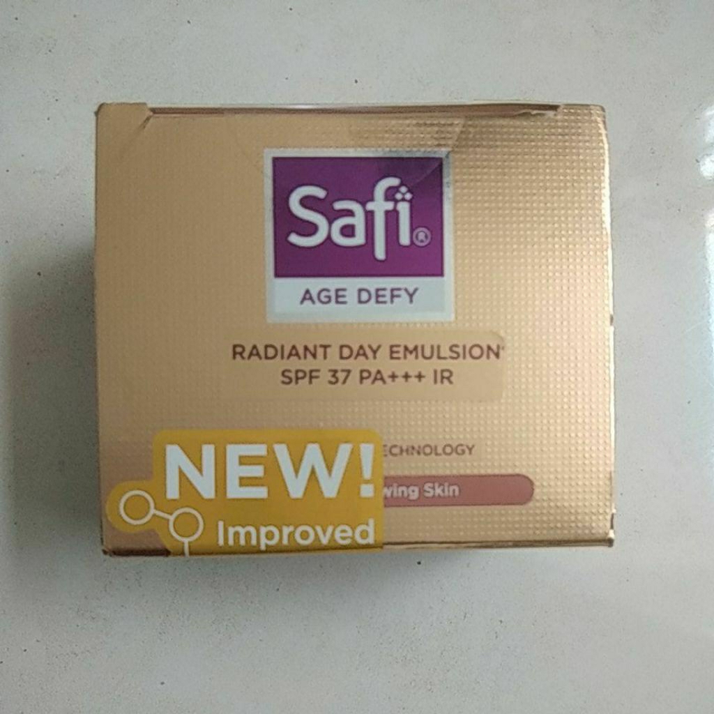 Jual Safi Age Defy Day Cream 25g spf 37 PA+++ | Shopee Indonesia