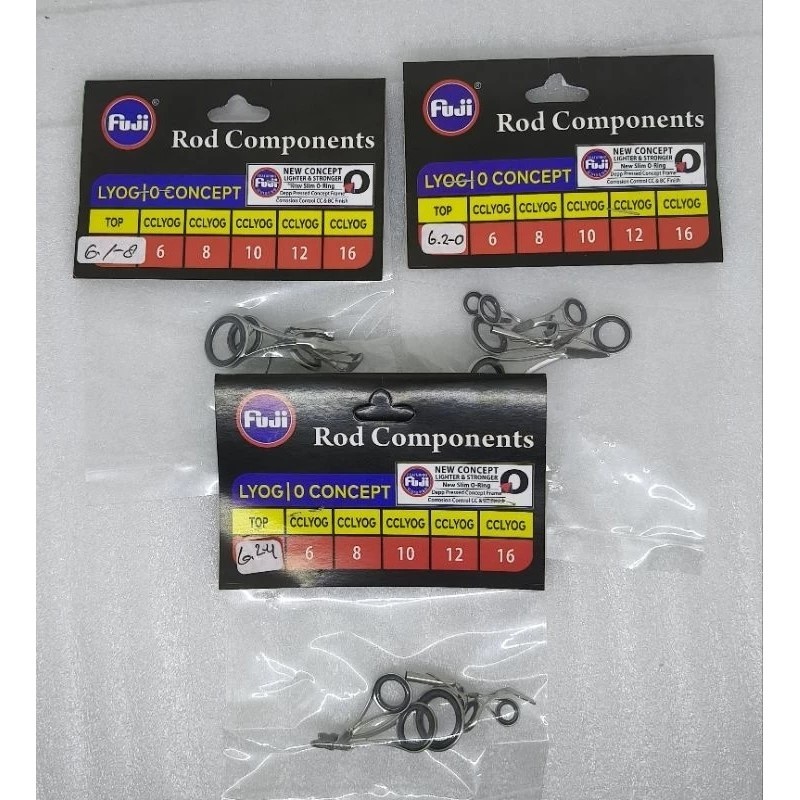 Jual SATU SET RING FUJI LYOG O CONCEPT SPINING | Shopee Indonesia