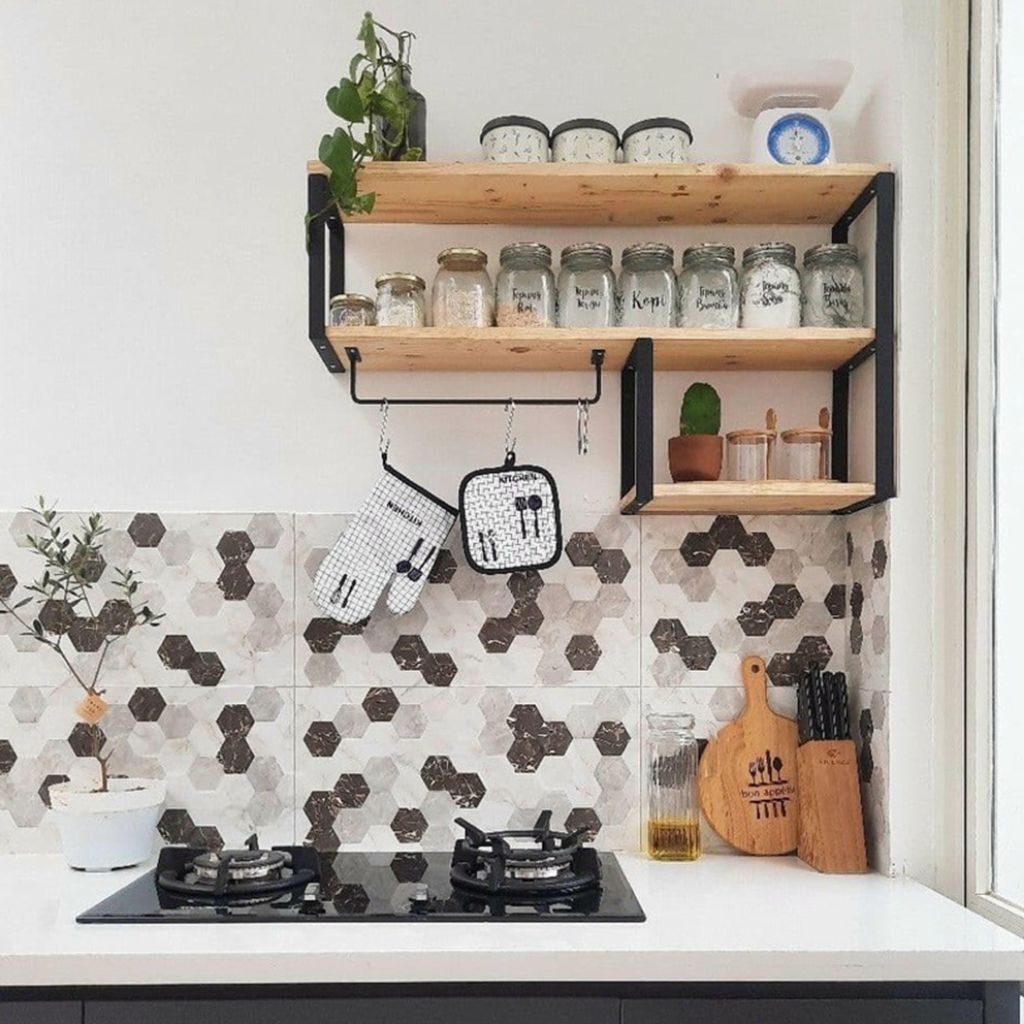 Jual Rak Dapur Rak Bumbu Kitchen Set Rak Hiasan Dinding Minimalis ...