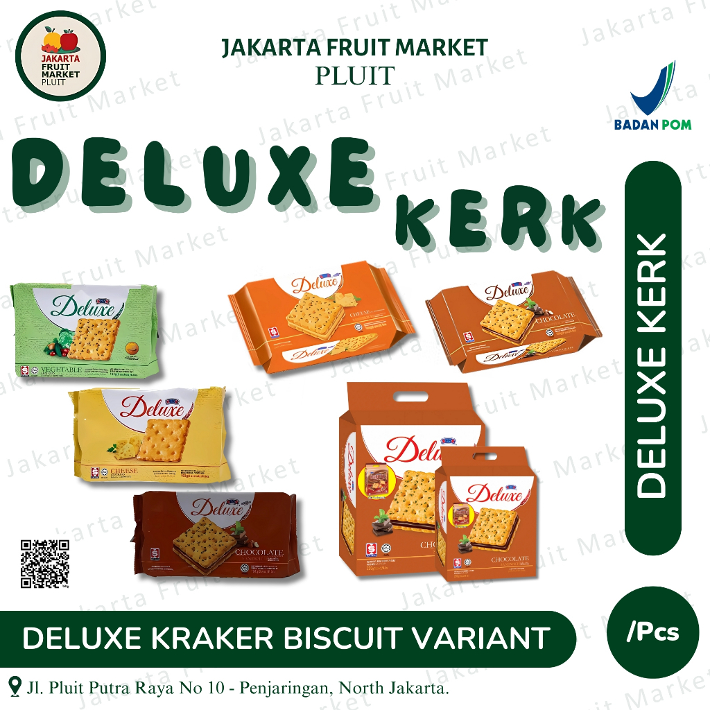 Jual Biscuit Deluxe Kerk Chesee/Chocolate/Vegetable | Shopee Indonesia