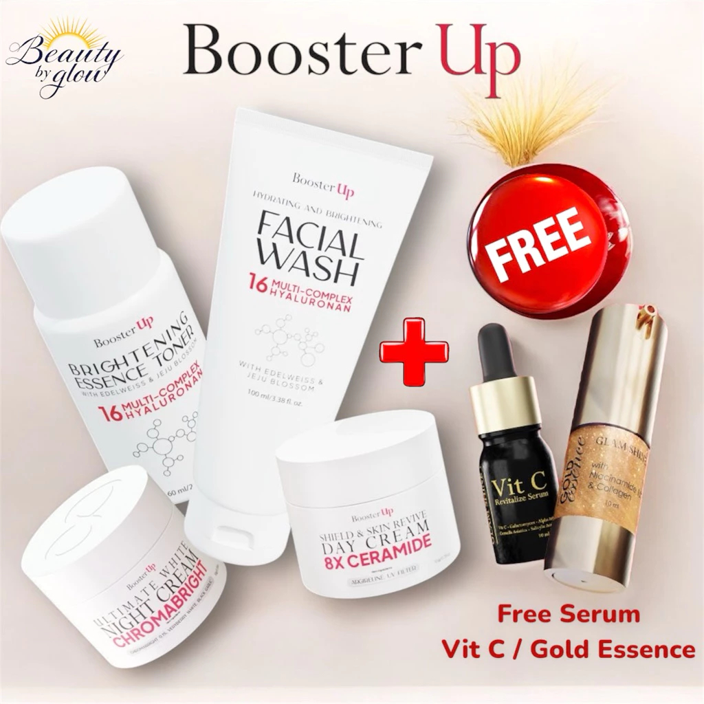 Jual Booster Up Paket Series Skincare by Glamshineofficial | Shopee ...