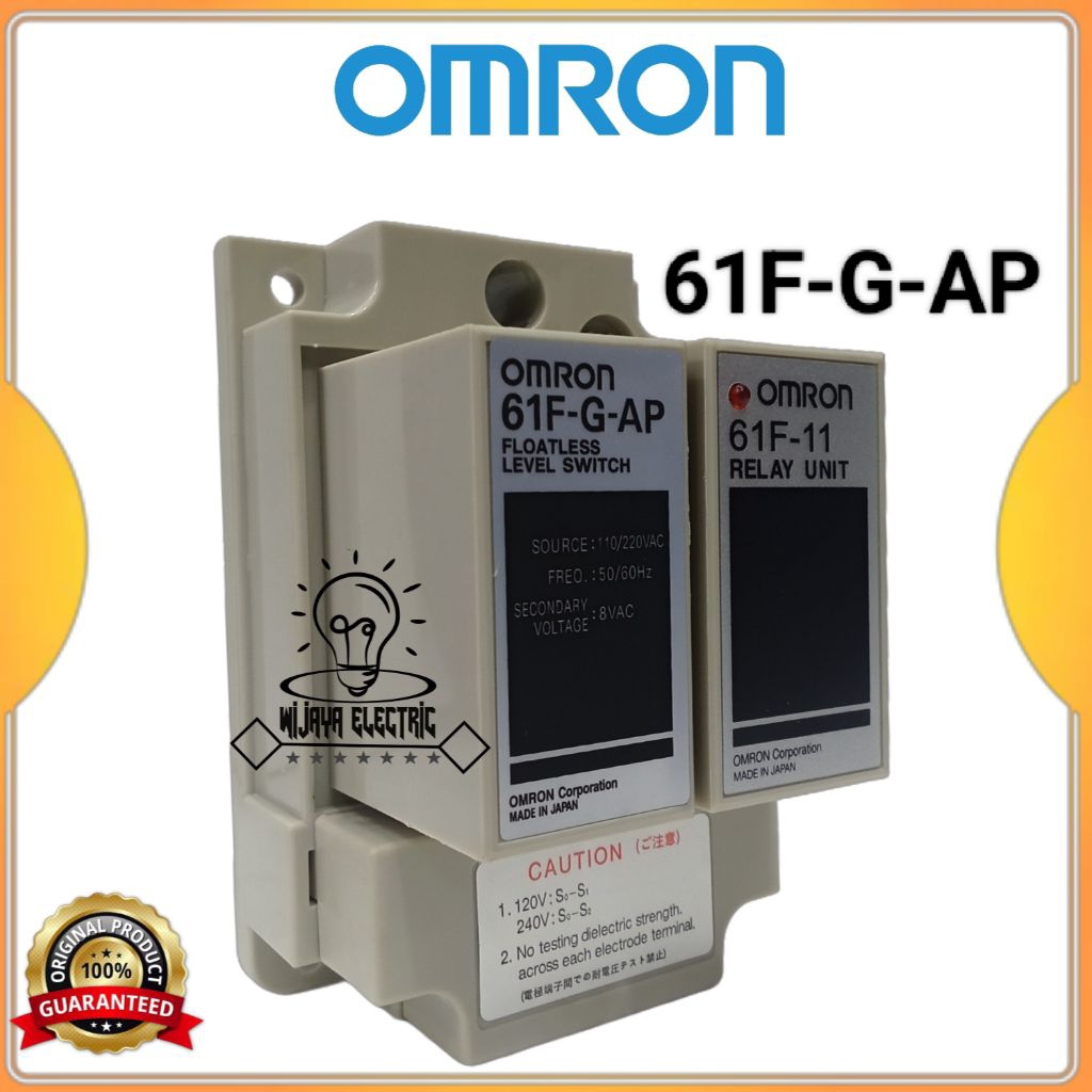 Jual Floatless level switch Omron 61F-G-AP 110-220V original | Shopee ...