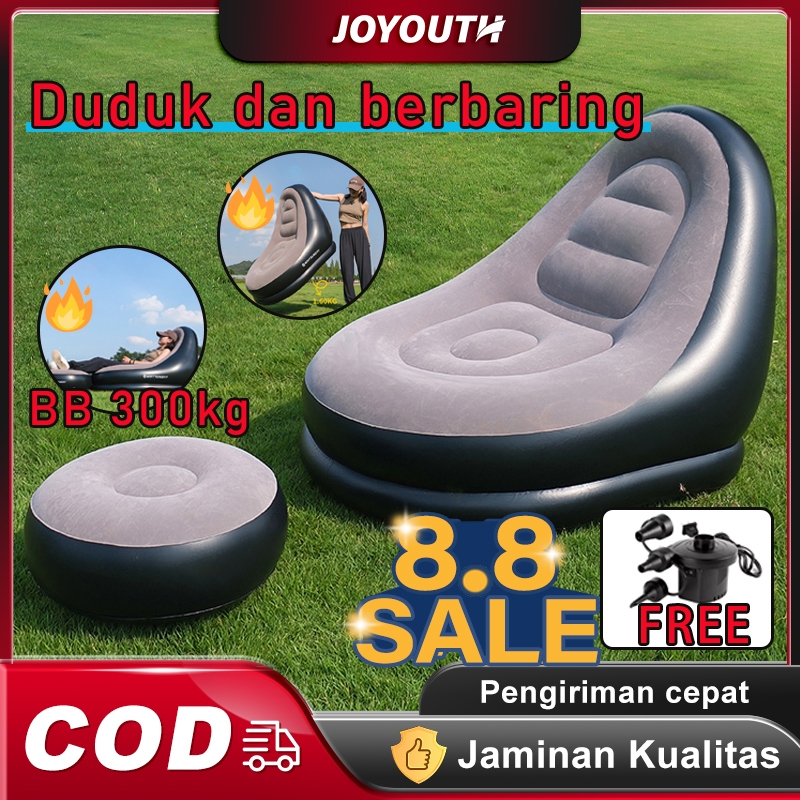 Jual JOY Sofa angin jumbo Sofa Santai Angin Portable Sofa Tiup Dengan ...