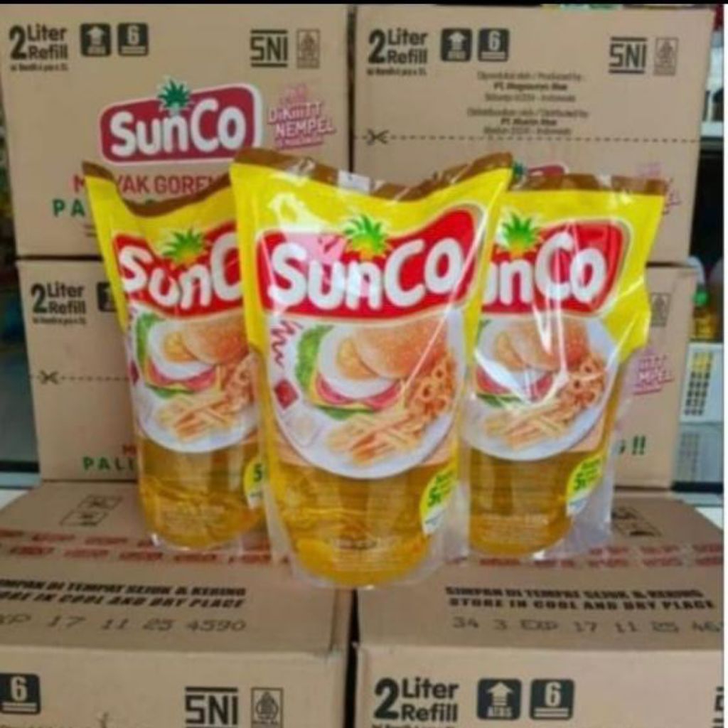 Jual Minyak SunCo 2 liter 4 Karton (2l x 6 x 4) - Kemas Kresek Langsung ...