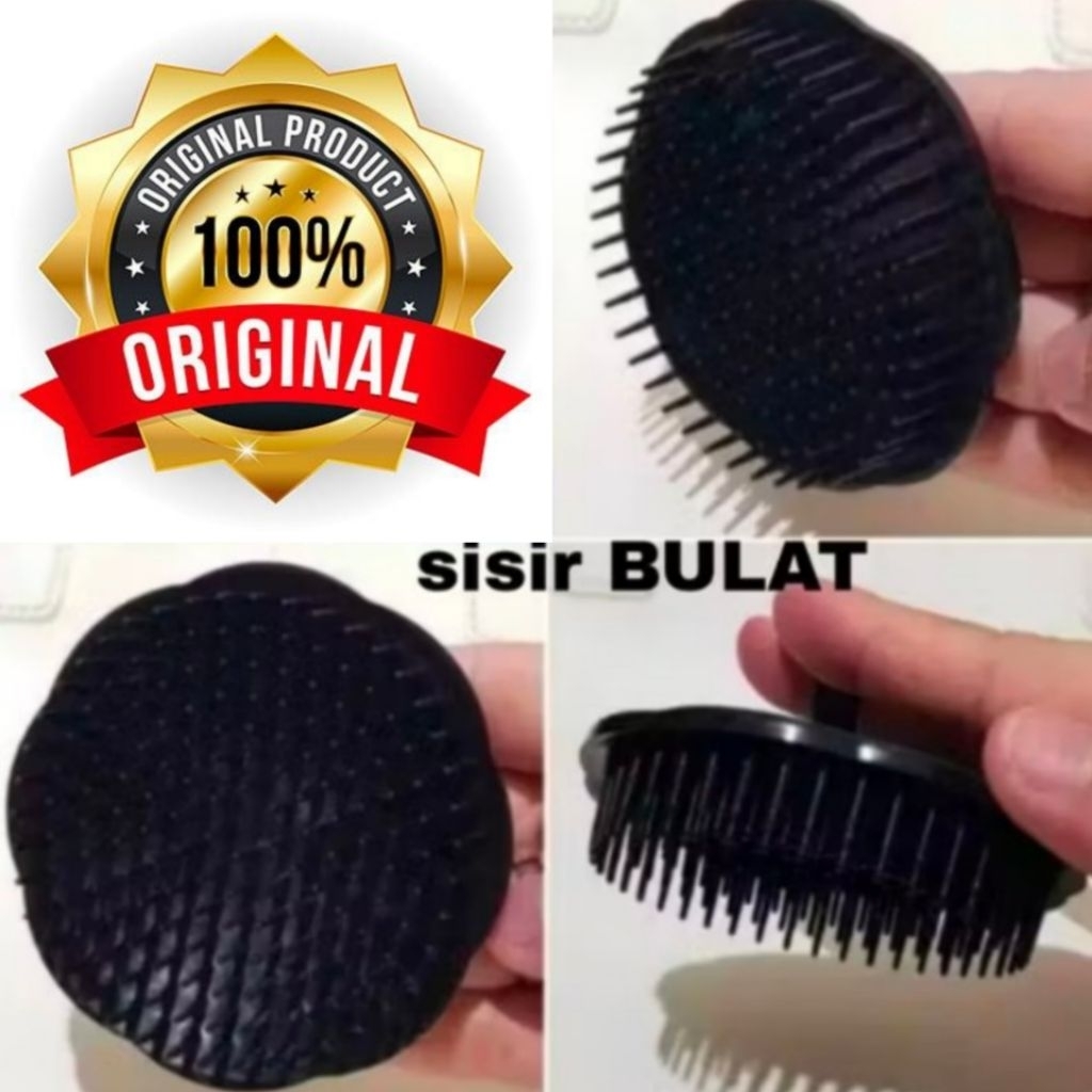Jual SISIR BULAT HITAM ORIGINAL BERKUALITAS TINGGI BARBERSHOP PANGKAS ...