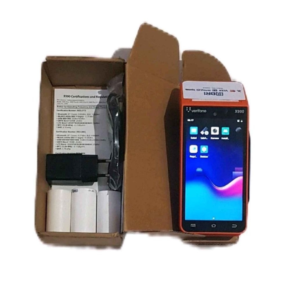 Jual Verifone X990 Baru Komplit | Shopee Indonesia