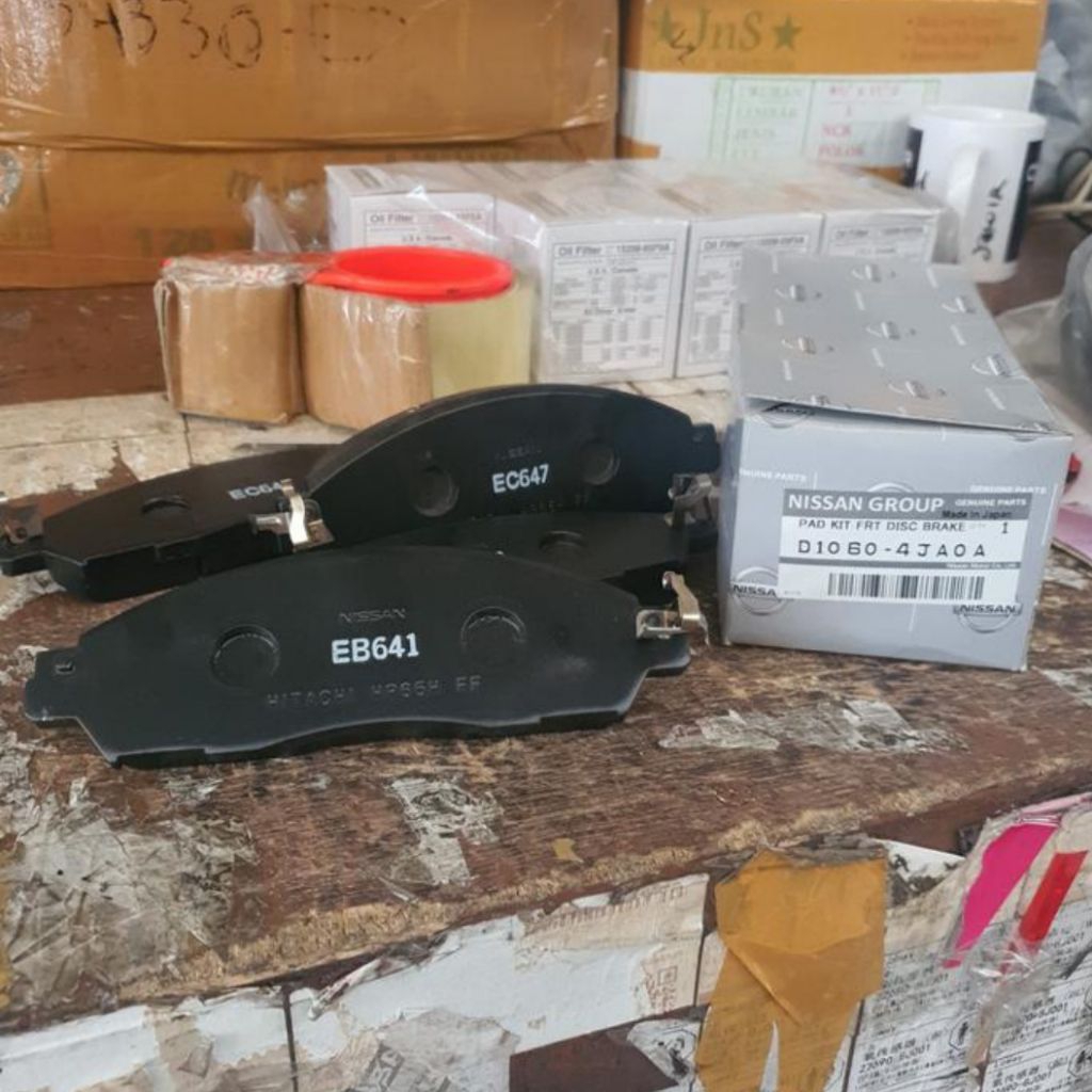 Jual Pad Kit FR Brake/Kampas Rem Depan Set Nissan Navara NP300 D23C ...