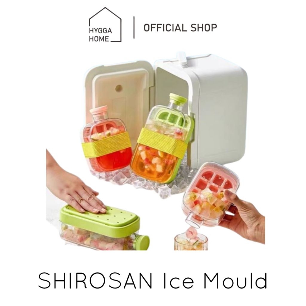 Jual Hygga Home SHIROSAN Ice Mould Botol 2in1 Cetakan Es Batu Otomatis ...