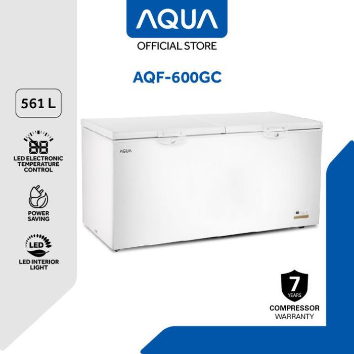 Jual Chest Freezer AQUA SANYO AQF600GC / Freezer Aqua 600 Liter ...