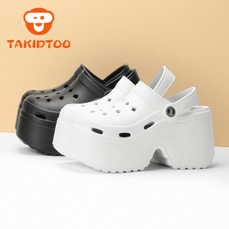 Jual TAKIDTOO Sandal Kodok Wanita Dewasa Tinggi Sandal Jelly Baim ...