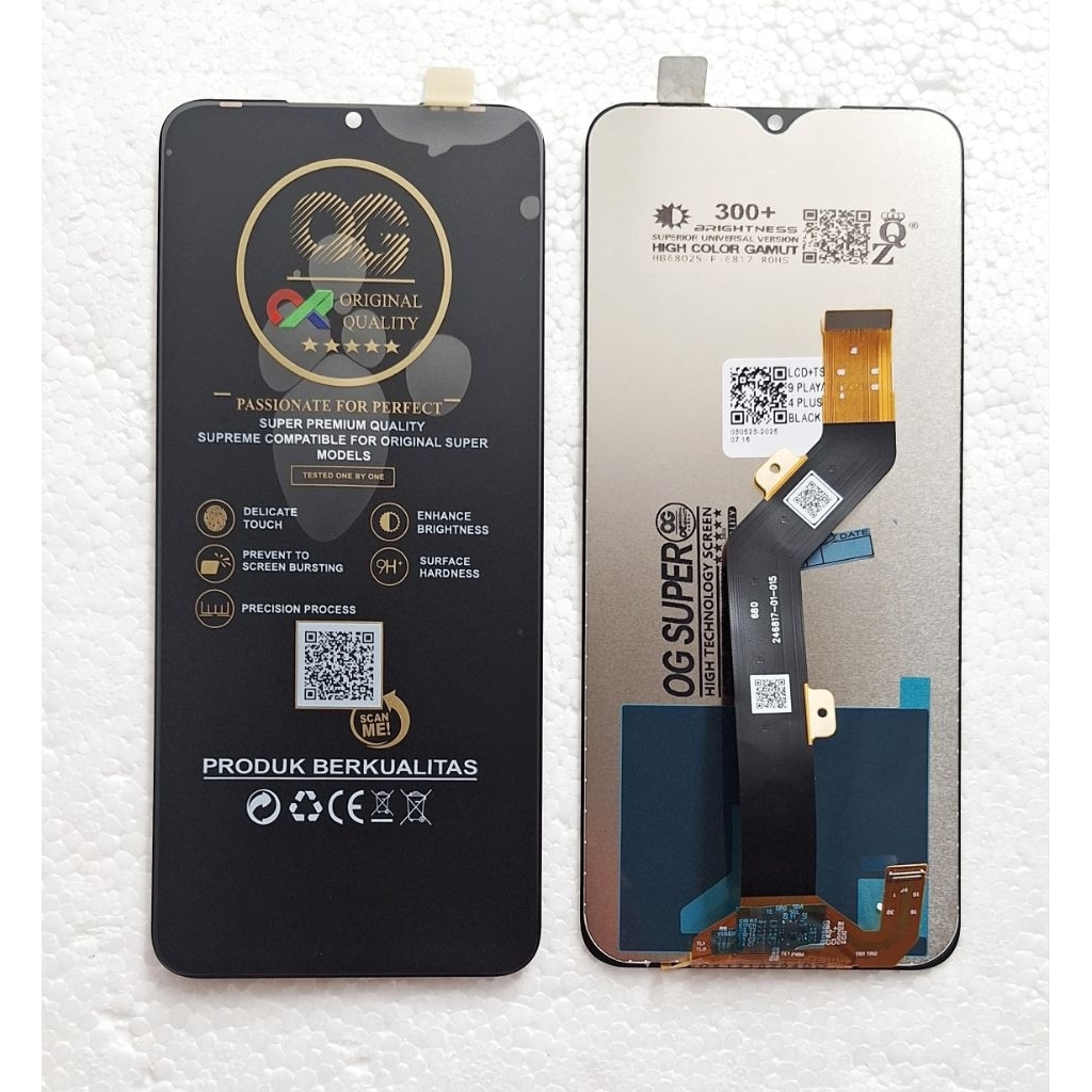 Jual LCD FULLSET INFINIX HOT 9 PLAY/ X680/ SMART 4 PLUS BLACK | Shopee ...