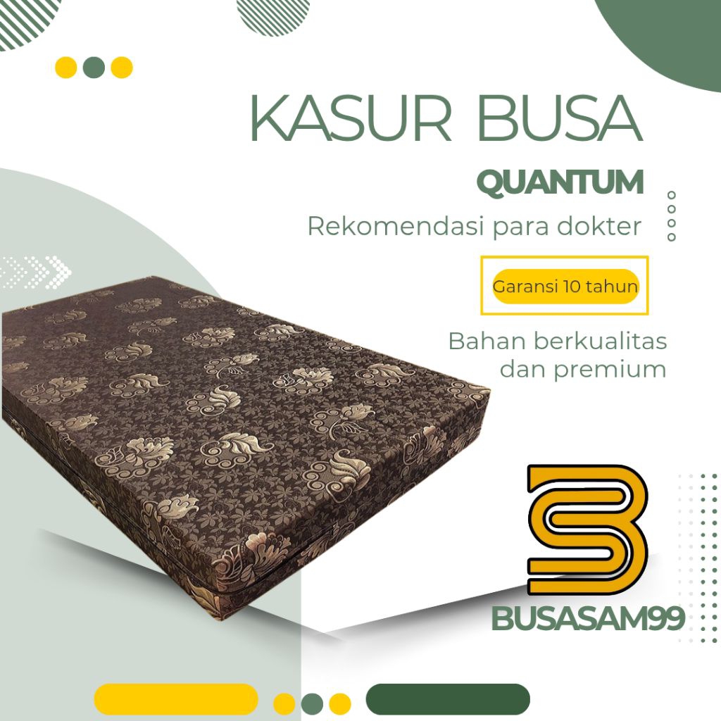 Jual KASUR BUSA QUANTUM GERMANY TECHNOLOGY KASUR SPON KASUR LANTAI ...