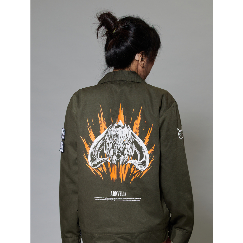 Jual RaisinKats Jaket Pria Monster Hunter Work Jacket - Jaket Canvas ...