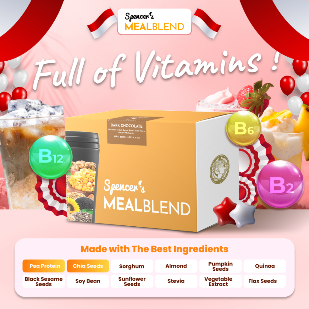 Jual Spencer's MealBlend - Meal Replacement 13 Rasa Lezat Kenyang dan ...