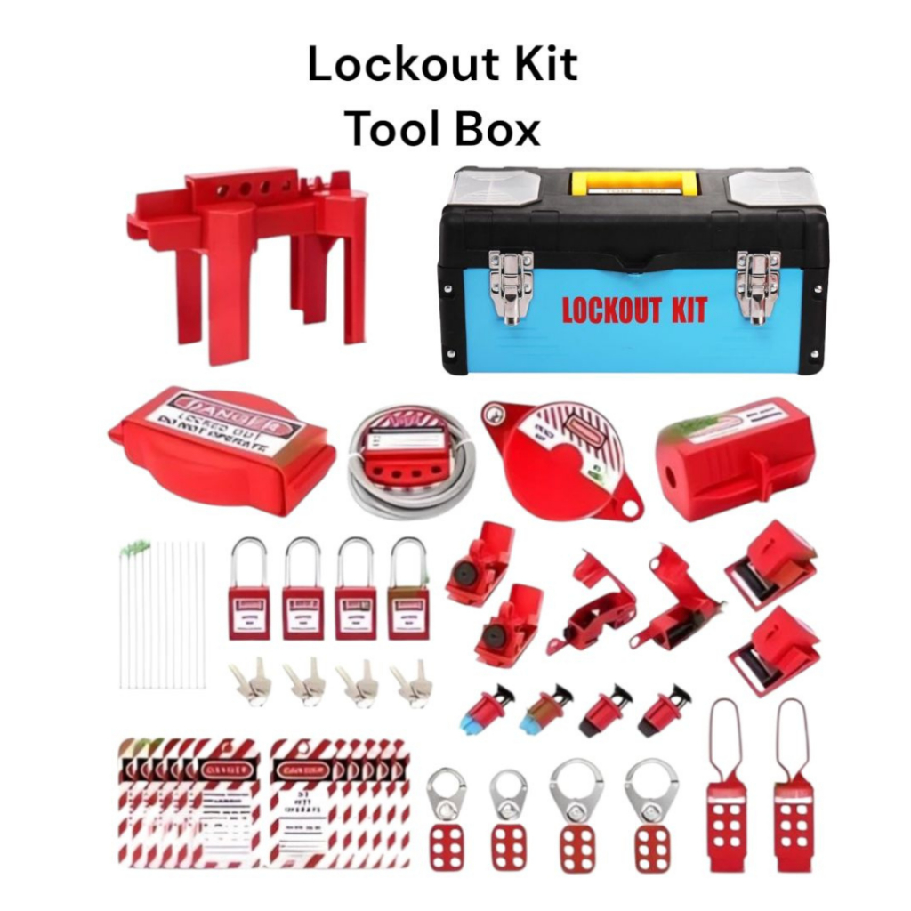 Jual LOTO Lockout Toolkit Box Set / Lockout Tagout Kit, Electrical ...