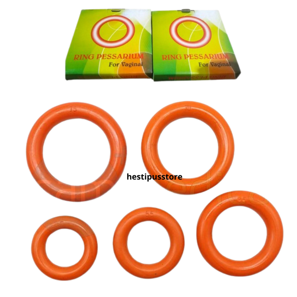 Jual Ring Pessarium Bahan Karet Ukuran 50-85 / Pessarium Ring Merah ...