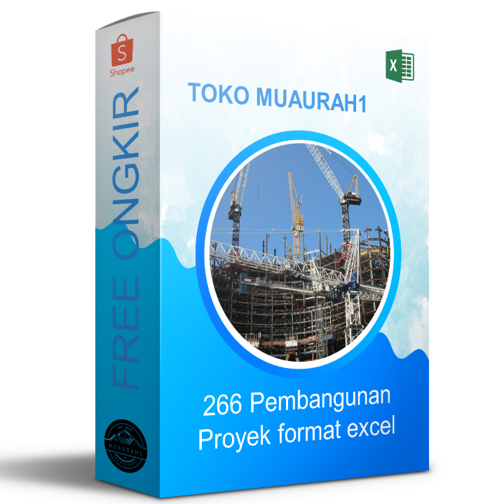 Jual 266 pembangunan proyek format excel untuk referensi belajar ...