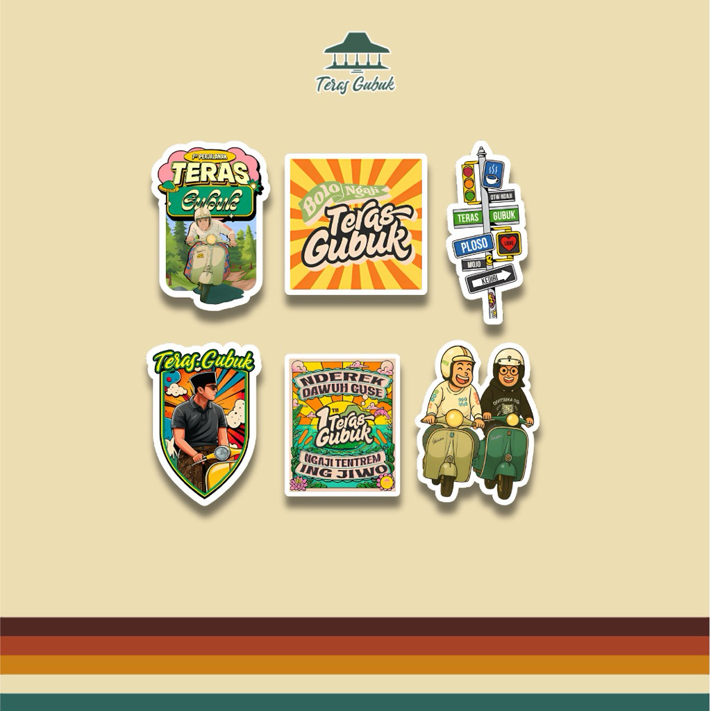 Jual Stiker special edition 1th teras gubuk | Shopee Indonesia