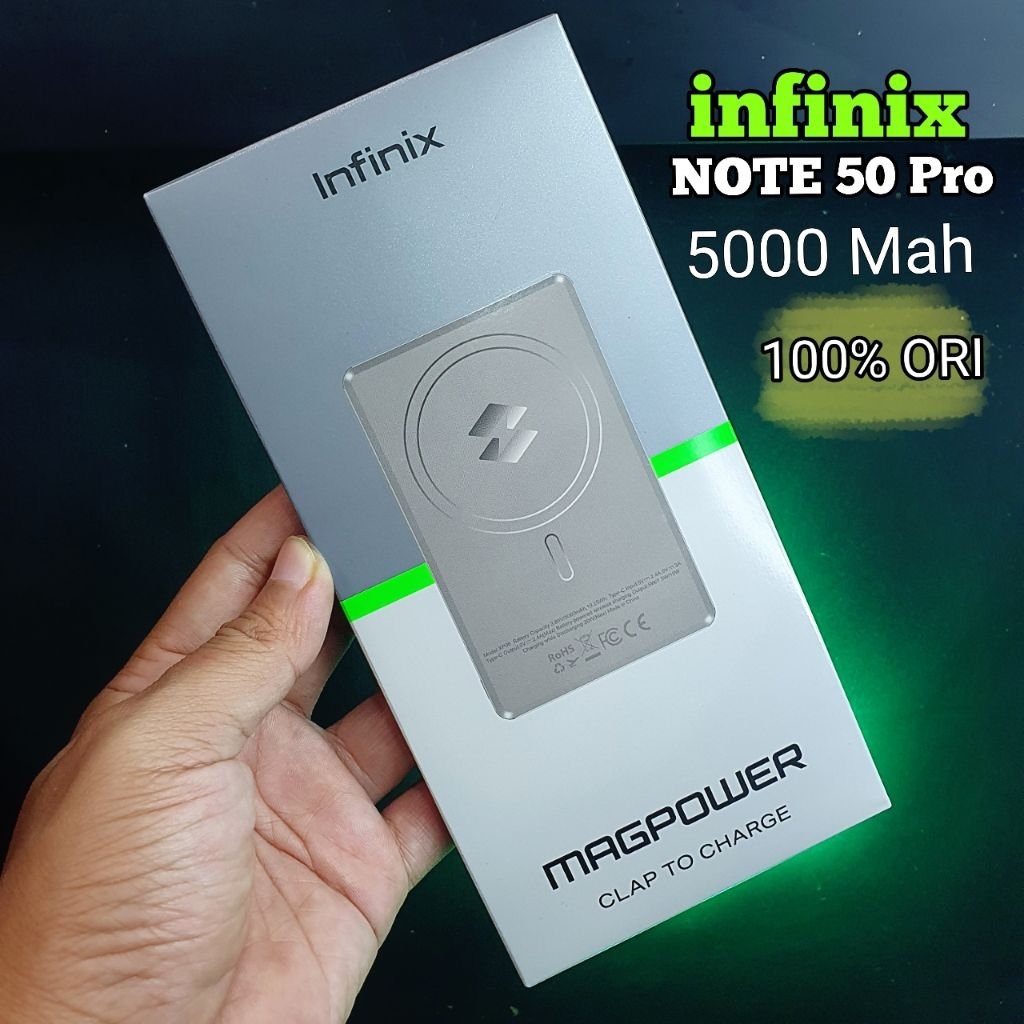 Jual MAGPOWER infinix Note 50 pro 5000Mah || POWERBANK || Wirelesa ...