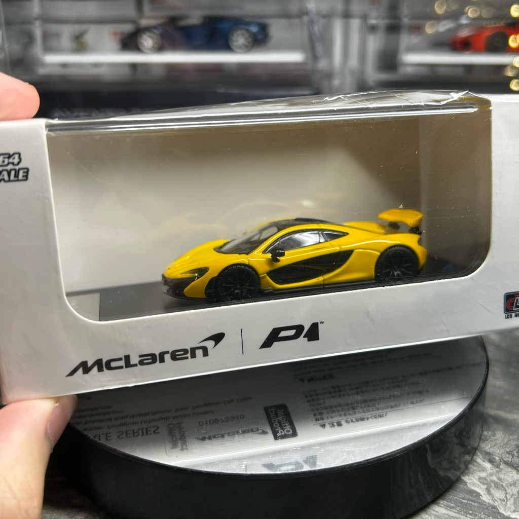 Jual LCD Models Mclaren P1 blue & Mclaren P1 yellow 1:64 Diecast LCD ...