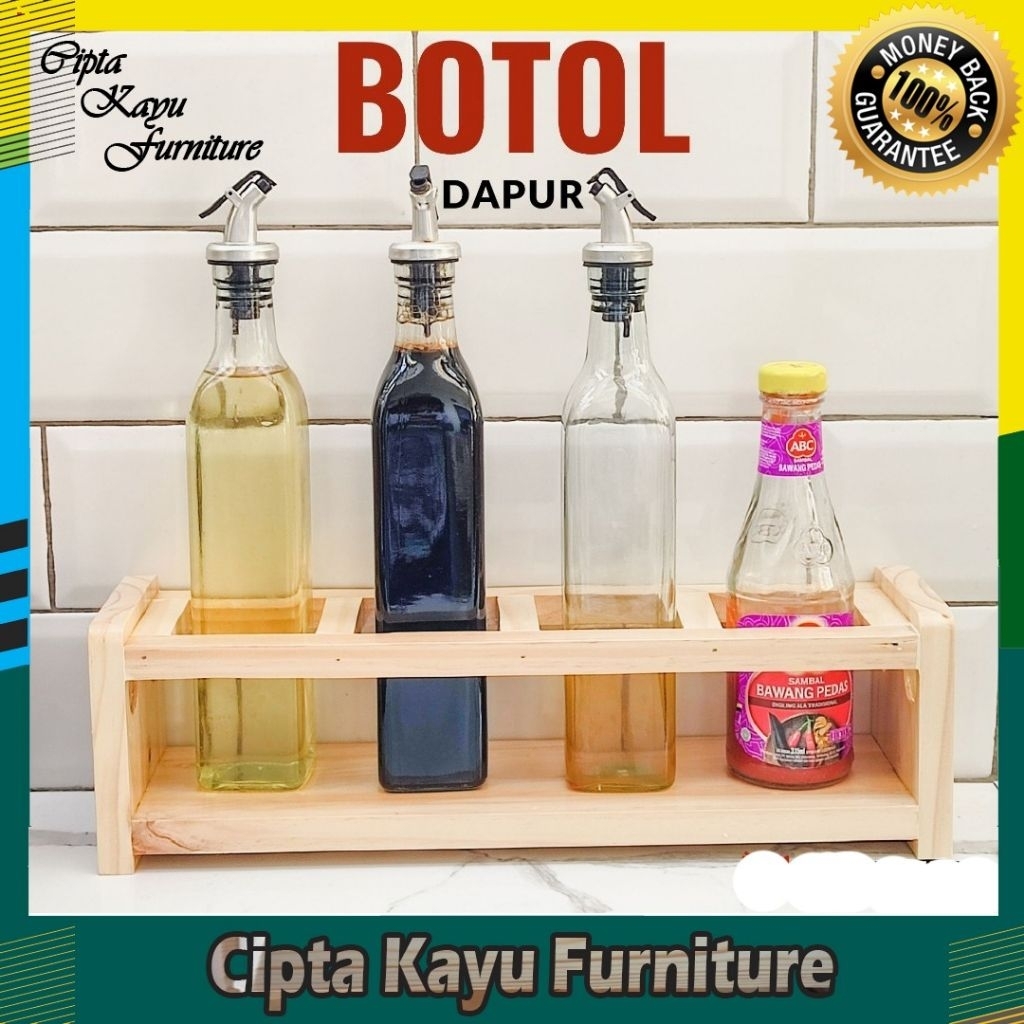 Jual rak botol model kotak,rak sirup Marjan serba guna aesthetic ...