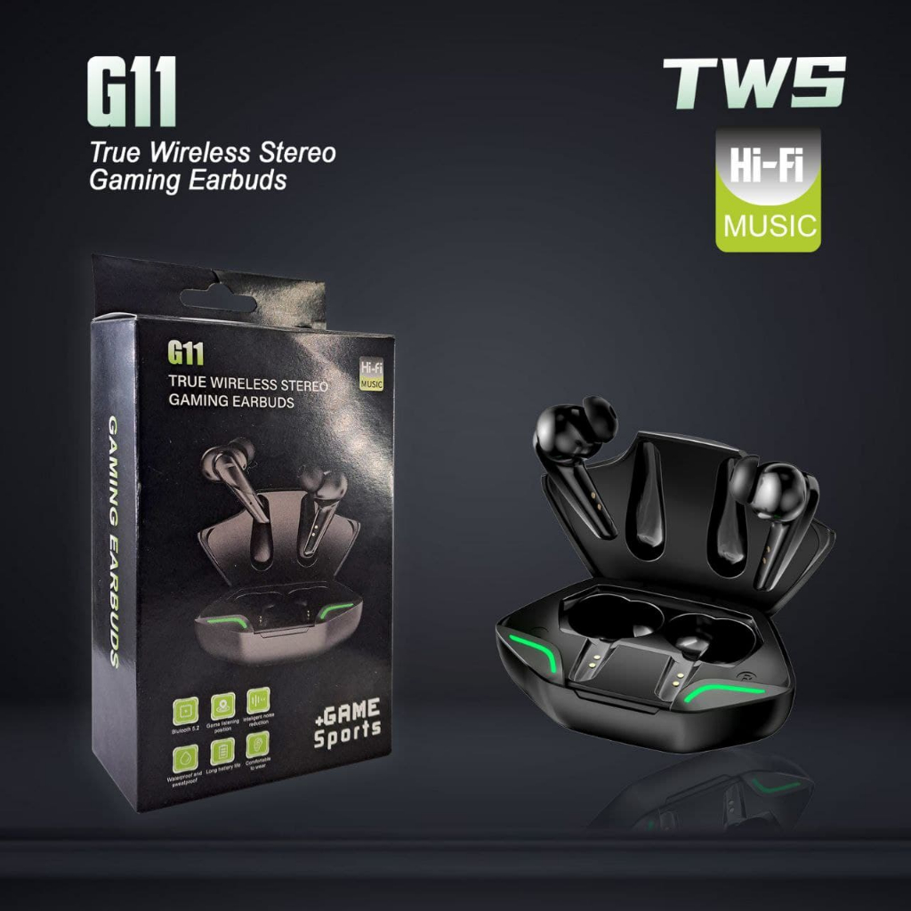 Jual TWS BLUETOOTH GAMING G11 | Shopee Indonesia