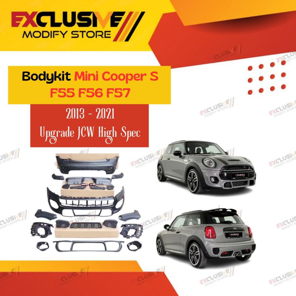 Jual BODYKIT MINI COOPER S F55 F56 F57 (2013 - 2021) 2 DOOR UPGRADE JCW ...