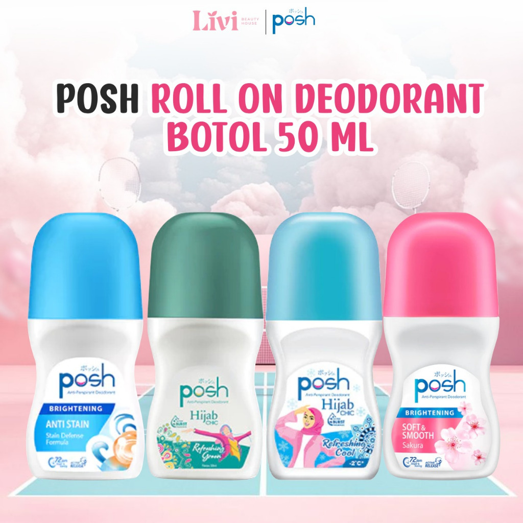 Jual LIVI - Posh Anti-Perspirant Deodorant Roll On | Shopee Indonesia