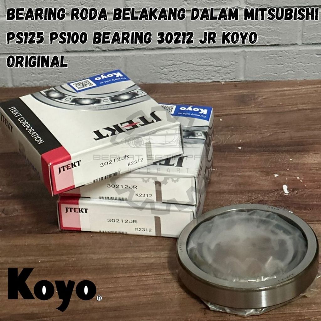 Jual BEARING RODA BELAKANG DALAM MITSUBISHI PS125 PS100 BEARING 30212 ...