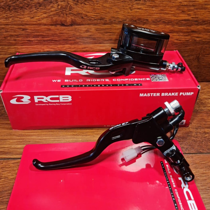 Jual MASTER REM RCB KACA OVAL E2 14MM SET HANDLE KOPLING CABLE ONLY E2 ...