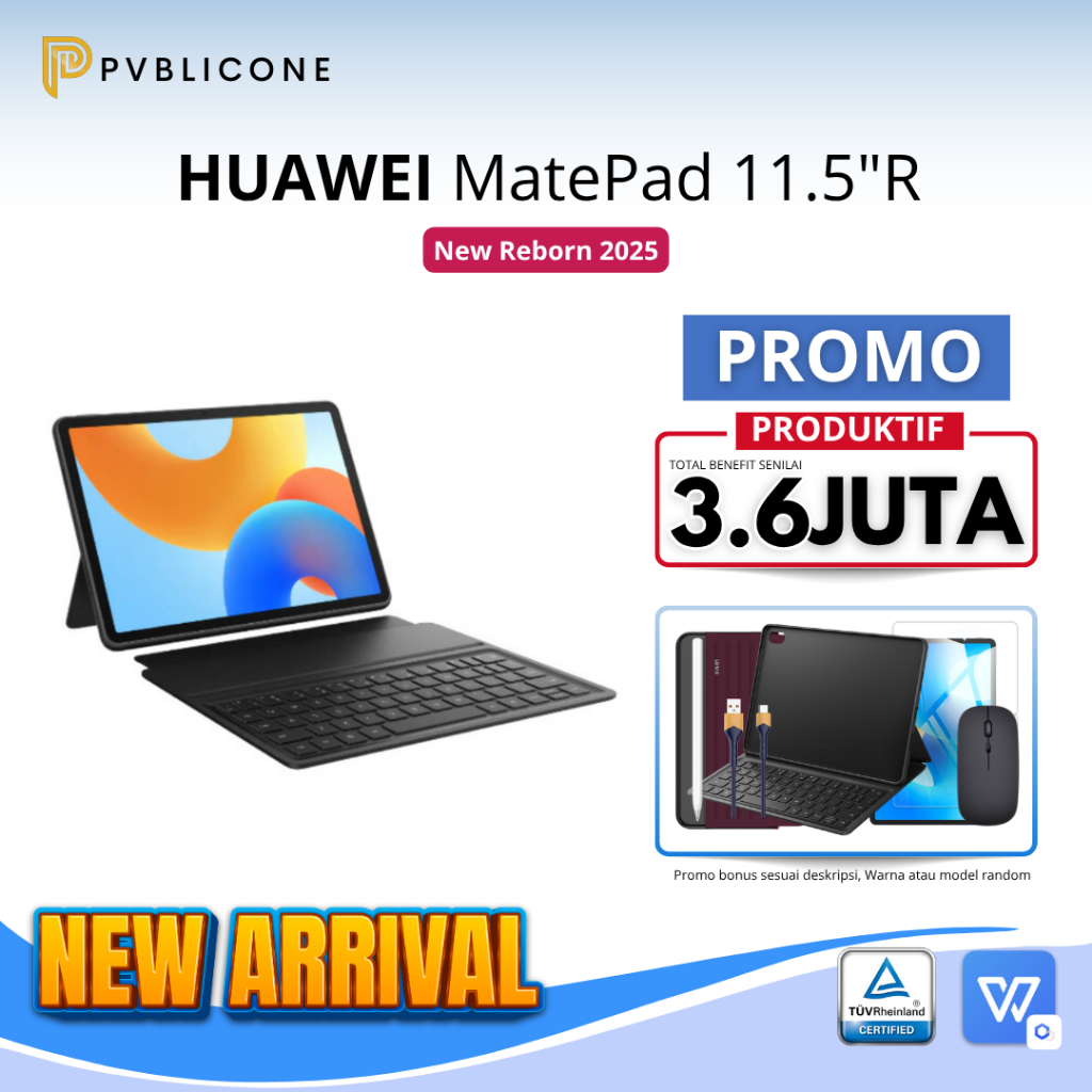 Jual HUAWEI MatePad 11.5R New Tablet [6+128GB] | PC-level WPS Office ...