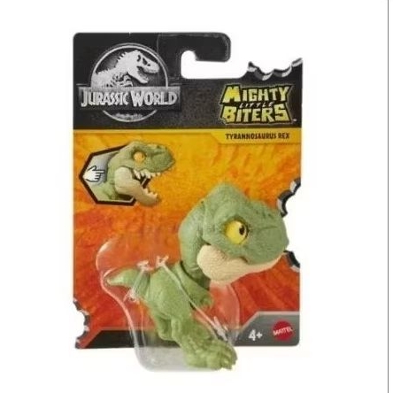 Jual jurassic world snap squad mighty little biters tyrannosaurus rex ...