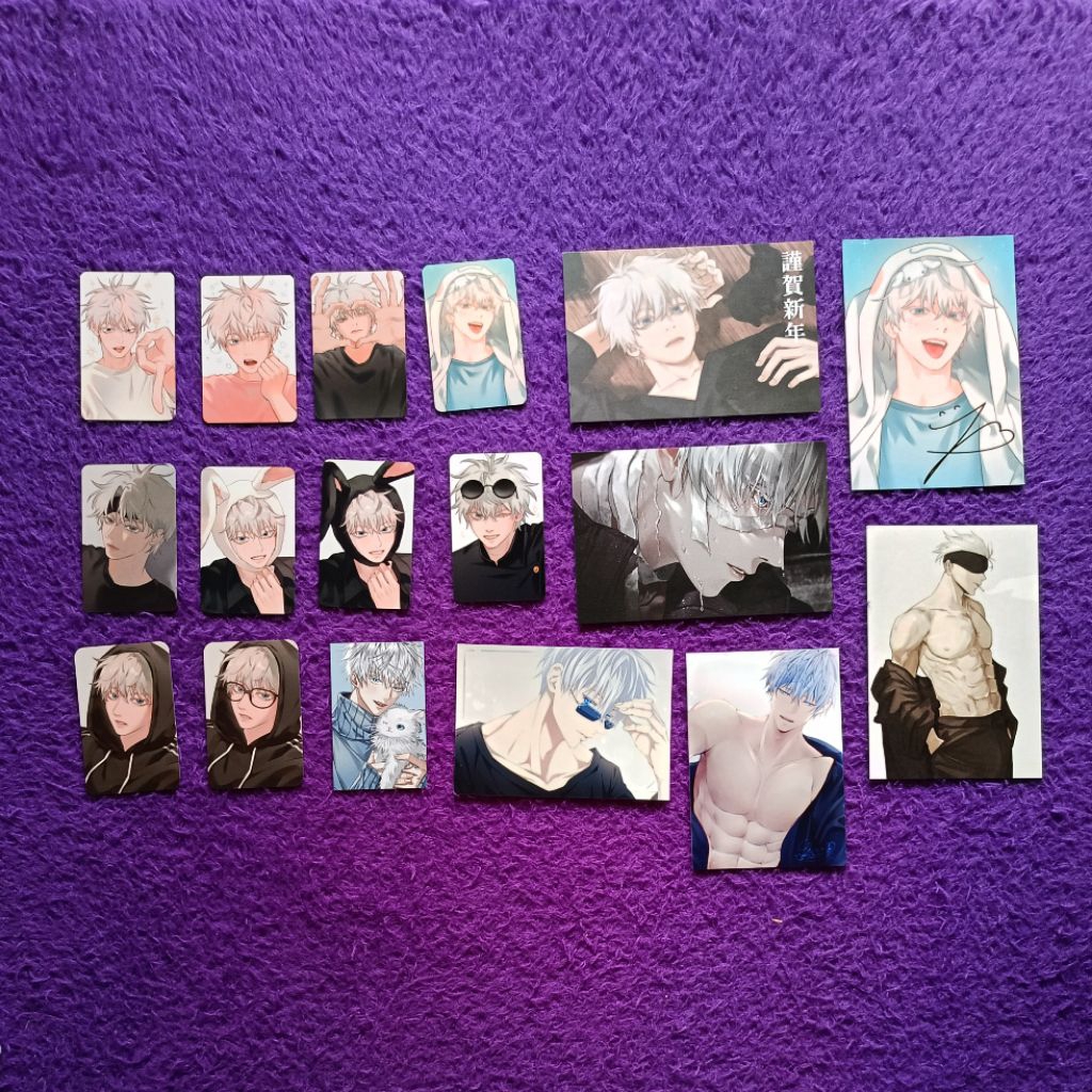 Jual [ORIGINAL] Photocard Gojo Satoru by Popi Popi25700 and various FA ...