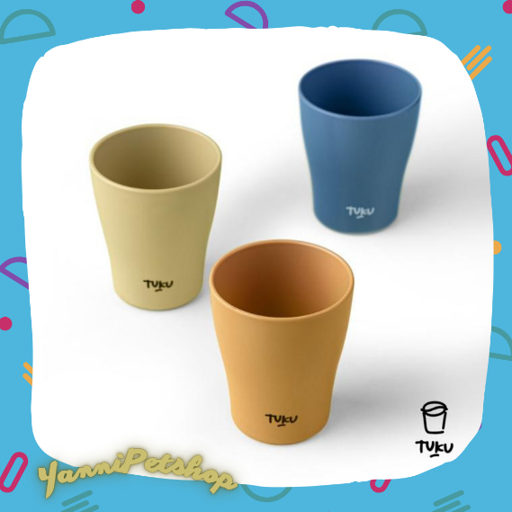 Jual TUKU GELAS SET WARNA WARNI TUKU 320ML [BISA KIRIM SELURUH ...