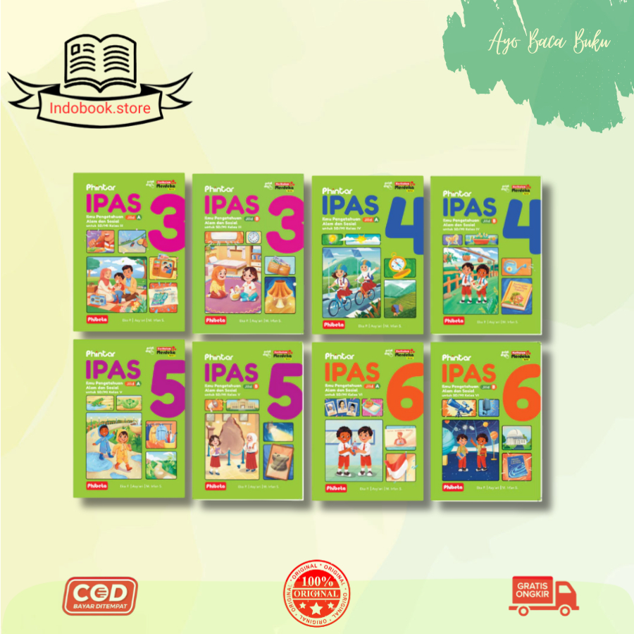 Jual Buku Phintar IpasIPAS (ILMU PENGETAHUAN ALAM DAN SOSIAL) Revisi Sd ...