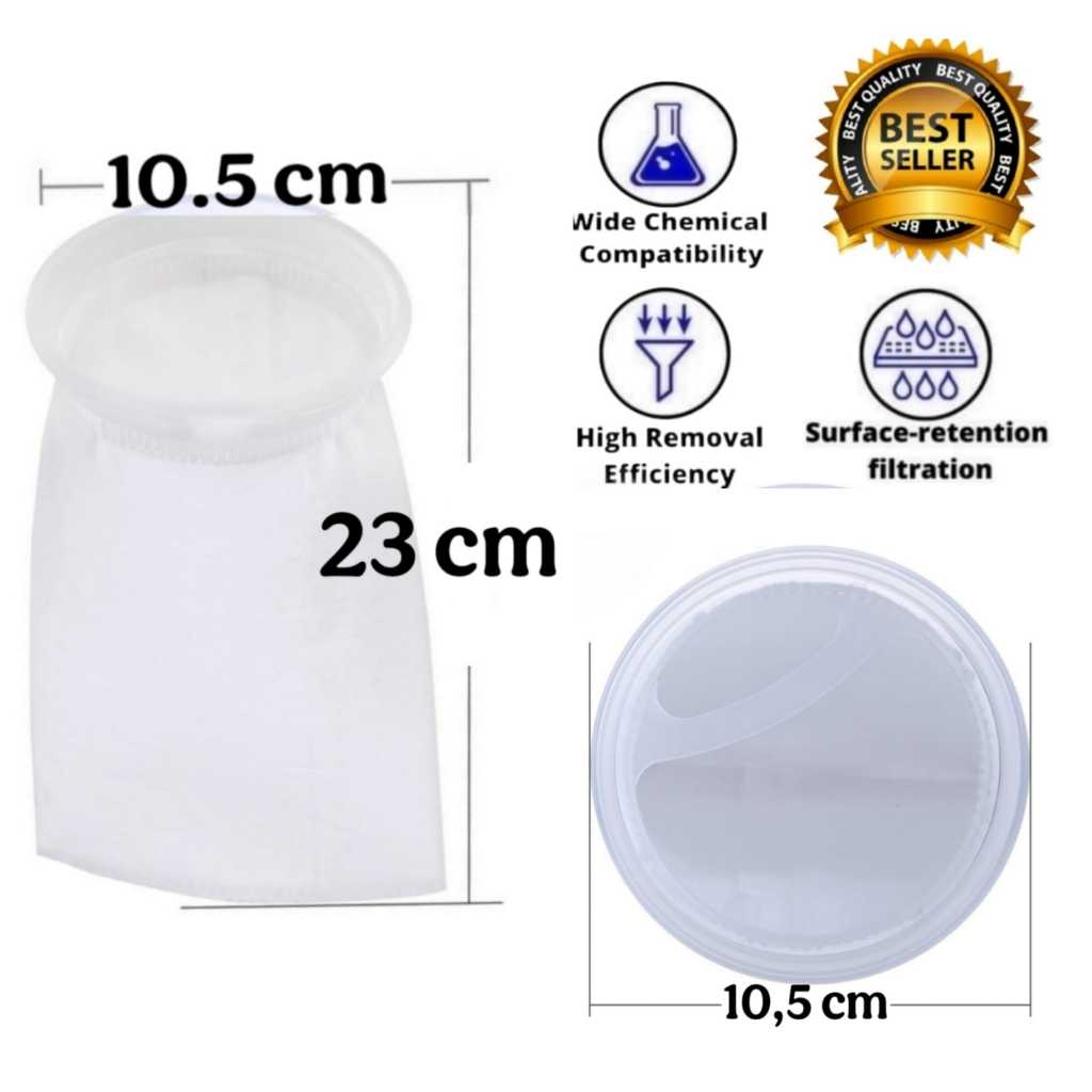 Jual FILTER BAG SARINGAN PENJERNIH AIR TOREN TANDON LEBAR 10.5 CM ...