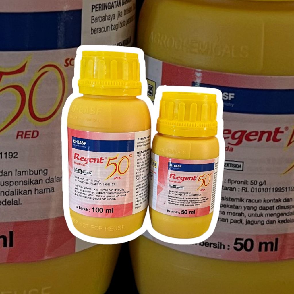 Jual Regent 50 SC 50ml 100ml Insektisida Pembasmi Hama Kutu Kupu-kupu ...
