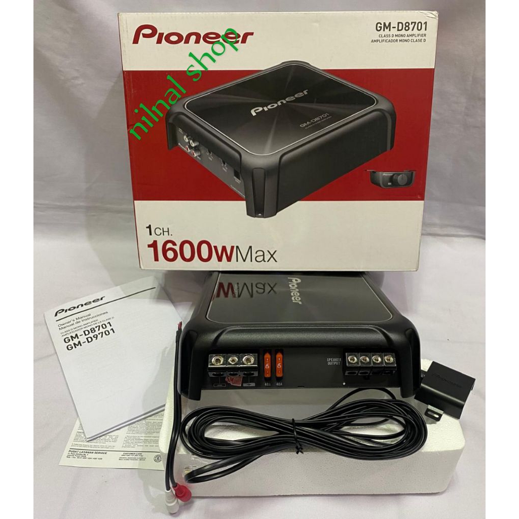 Jual power monoblock Pioneer GM -D8701 class D original | Shopee Indonesia