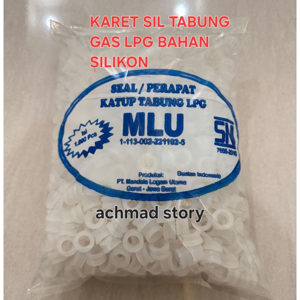 Jual Karet Seal Tabung Gas LPG Bahan Silikon Sudah SNI,100 % Original ...