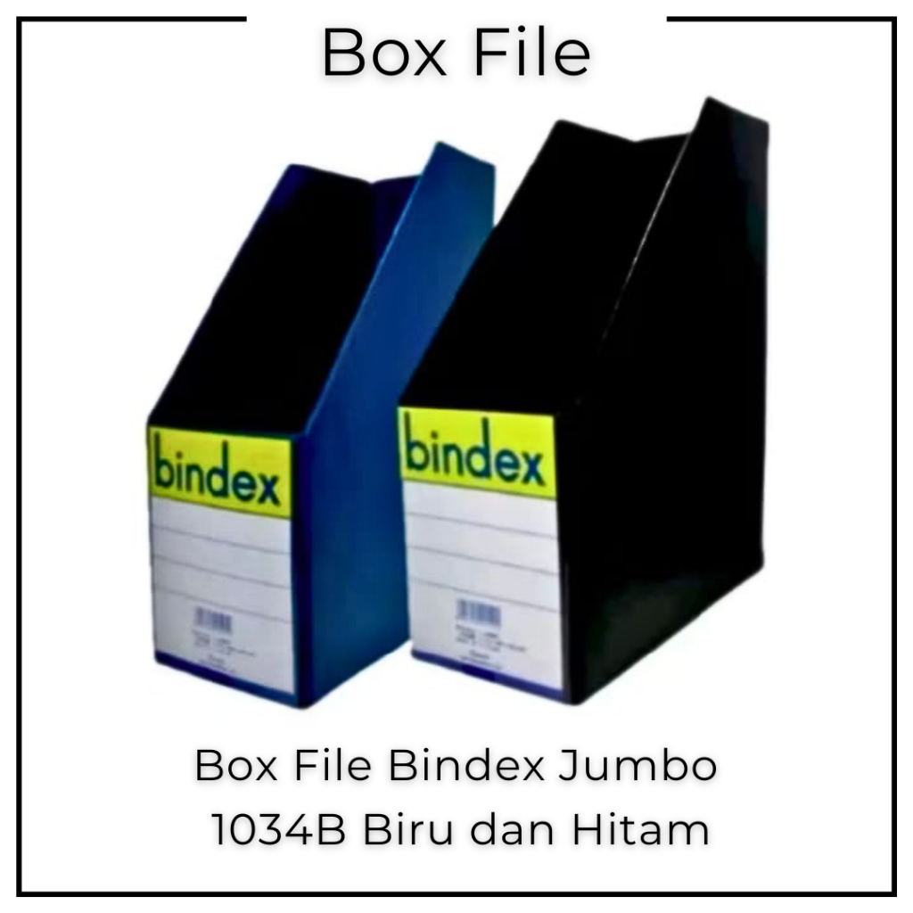 Jual Box File Bindex Jumbo 1034b Blue [ 4 Pcs dan 6 Pcs ] Box Magazine ...