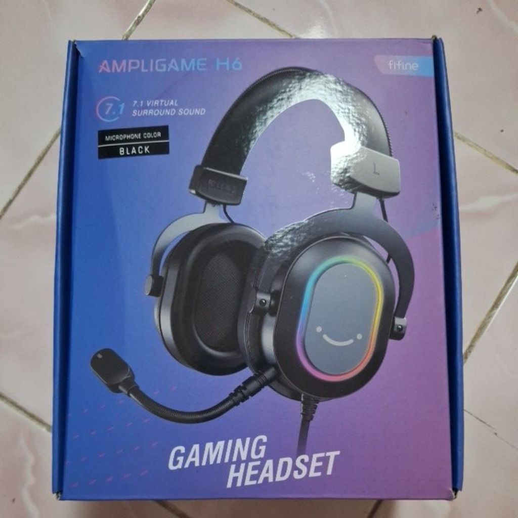 Jual FIFINE Ampligame H6 Gaming Headset RGB | Shopee Indonesia