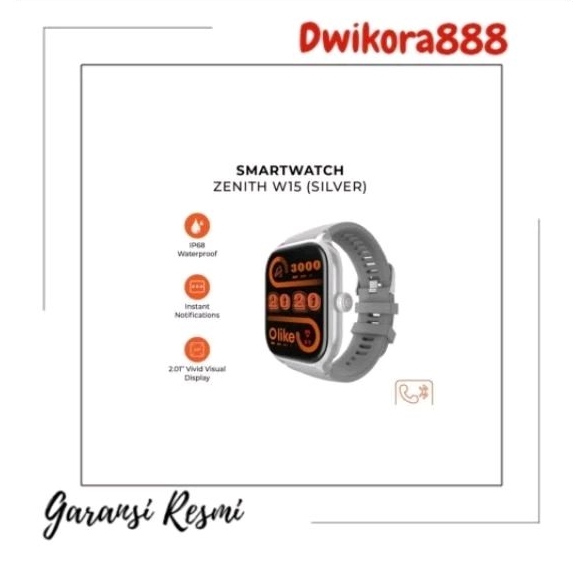 Jual OLIKE SMARTWATCH ZENITH W15 GARANSI RESMI OLIKE | Shopee Indonesia